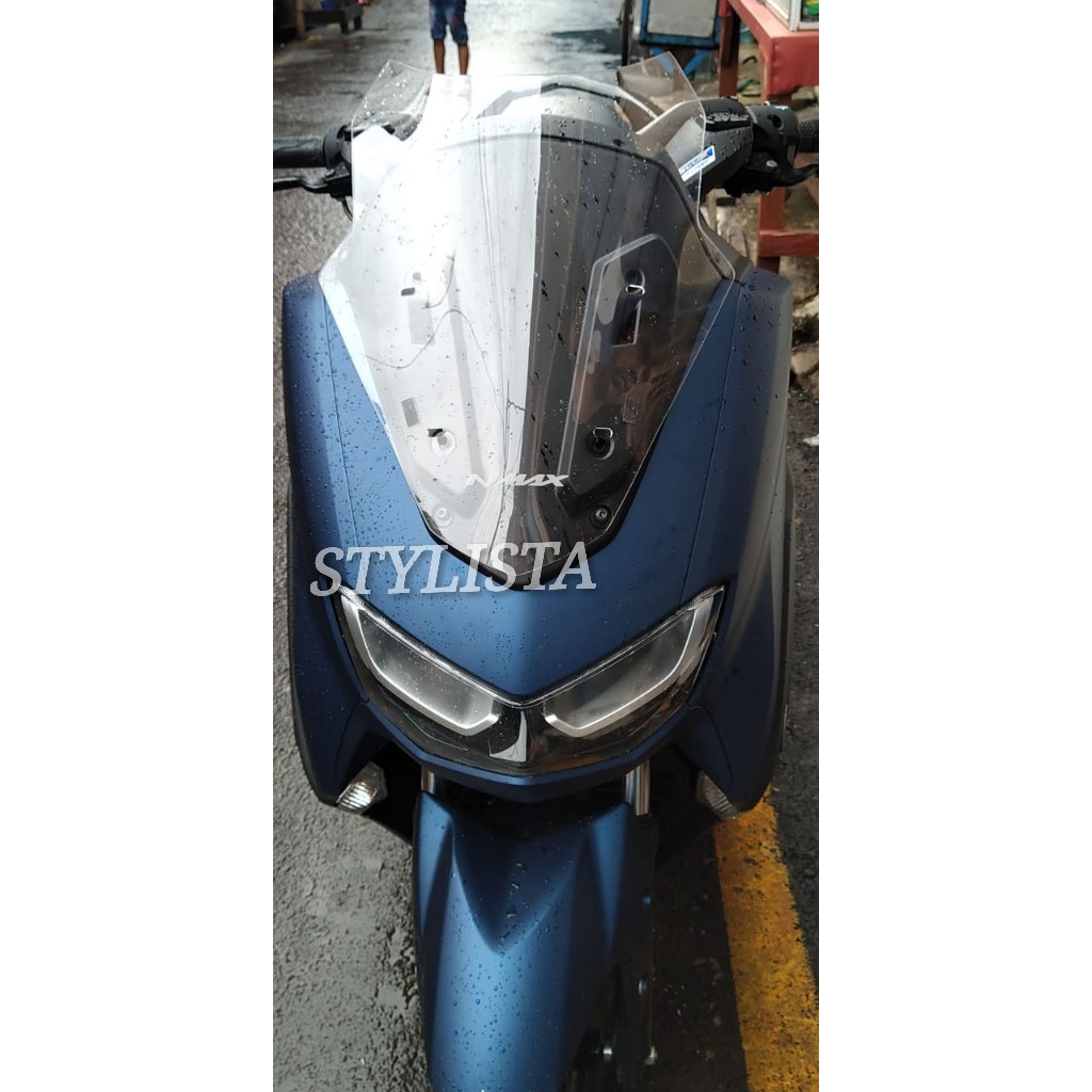 Jual Windshield Visor Yamaha Nmax Model Sectbil Pendek Aksesoris Nmax ...