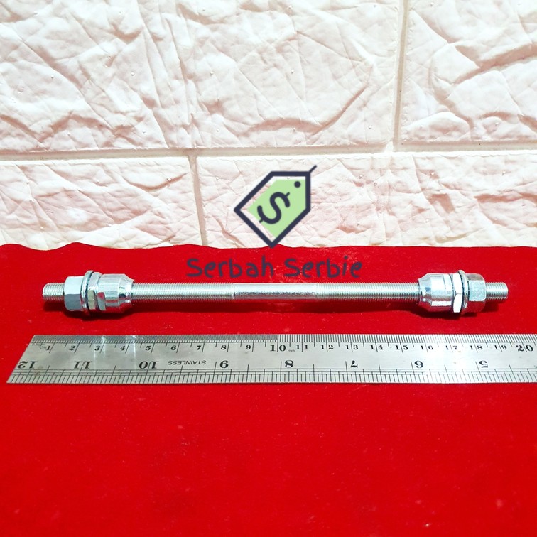 Jual AS RODA BELAKANG MUR 15 SEPEDA PELOR CP TAIWAN TEBAL REAR HUB ...