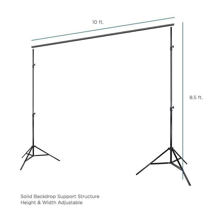 Jual Background stand 1,9 x 3 meter / Bracket Stand 3m Backdrop Foto ...