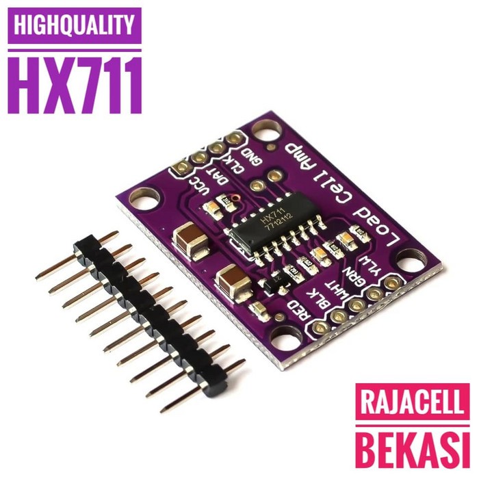 Jual High Quality HX711 Shielding ADC 24bit Dual Channel for Load Cell ...
