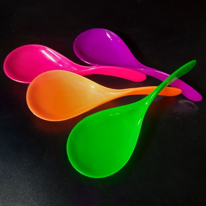 Jual Centong Nasi / Sendok Nasi Rainbow/ Colek plastik / Entong Tebal ...
