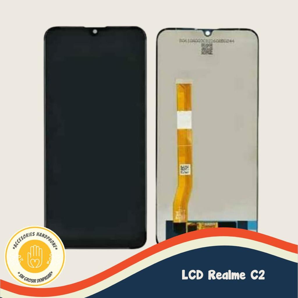 Jual (COD) LCD Layar fullset touchscreen original REALME C2 | Shopee Indonesia