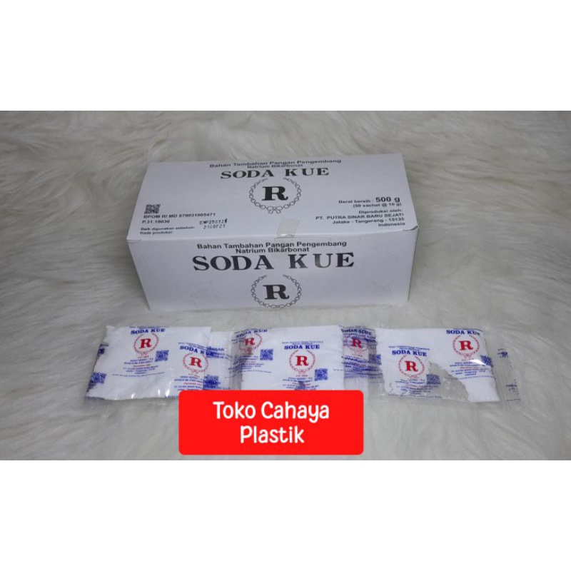 Jual 1 pak Soda Kue R sachet isi 50 bungkus @10gr | Shopee Indonesia