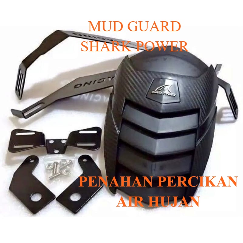 Jual Mudguard/Mud Guard Penahan Lumpur Shark Power R15 v2/V3/Xabre/Cbr ...