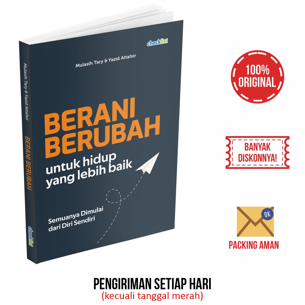 Jual Berani Berubah Untuk Hidup Yang Lebih Baik Buku Motivasi Pengembangan Diri | Shopee Indonesia