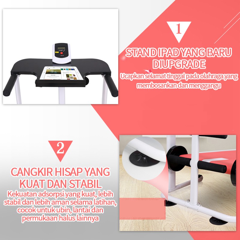 Jual Keep Going Max - Treadmill manual multifungsi peralatan kebugaran / 8 in 1 Olahraga Fitness ...