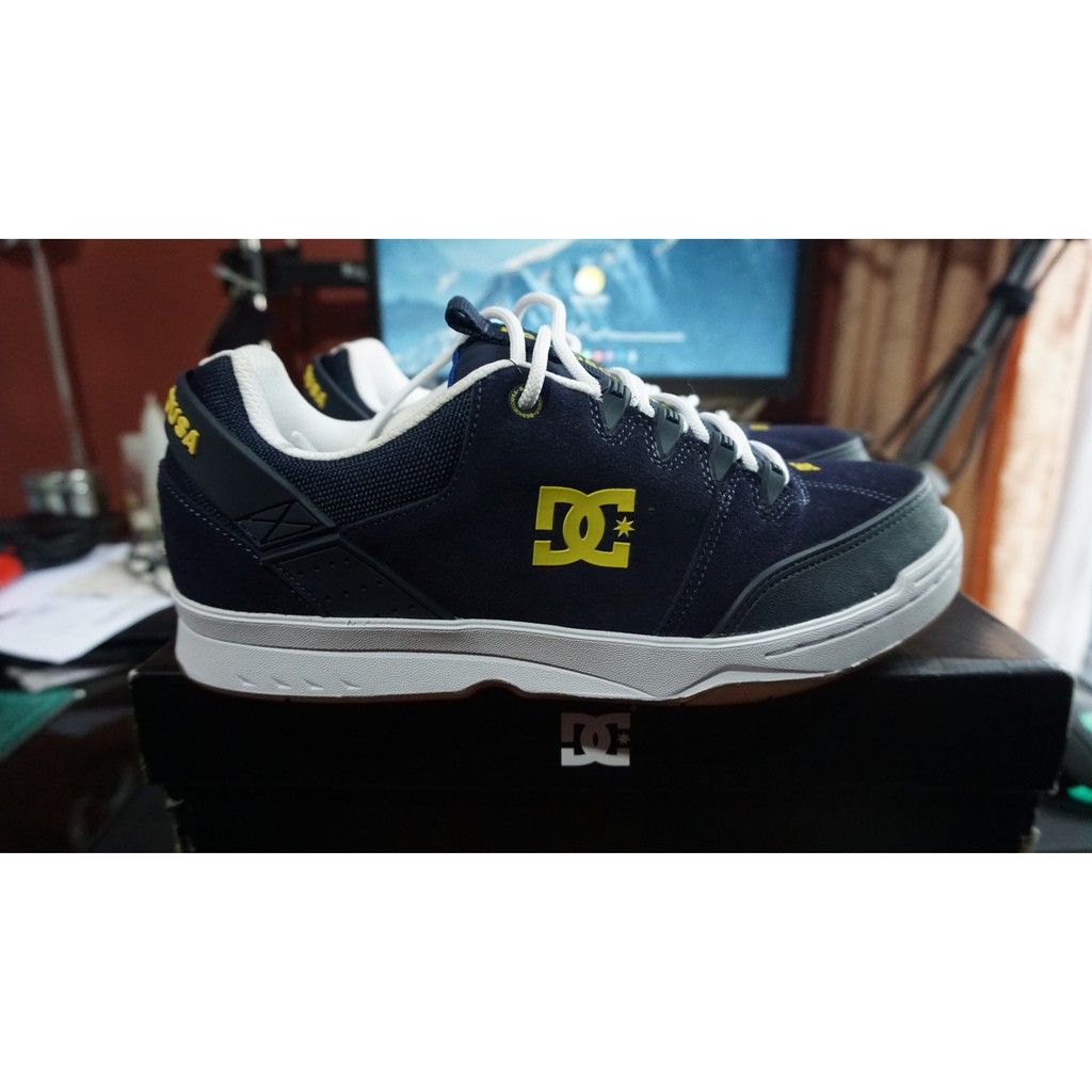 Jual Sepatu skate DCSHOES DC SHOES SYNTAX NAVY bahan suede | Shopee ...