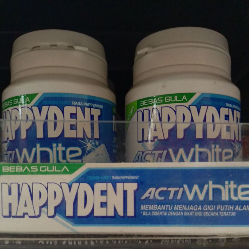 Jual HAPPYDENT XPERT PEPERMINT BOTOL 56GR | Shopee Indonesia