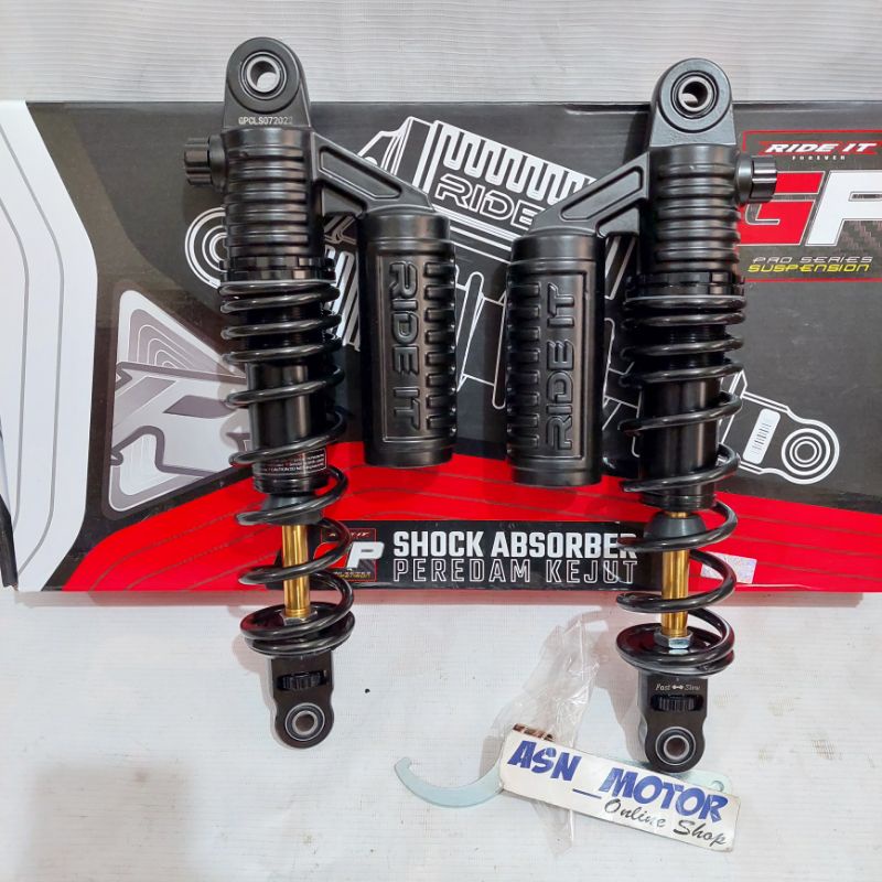 Jual Shock Ride it GP Premium Type Classic uk 340,320,280 Double Klik ...