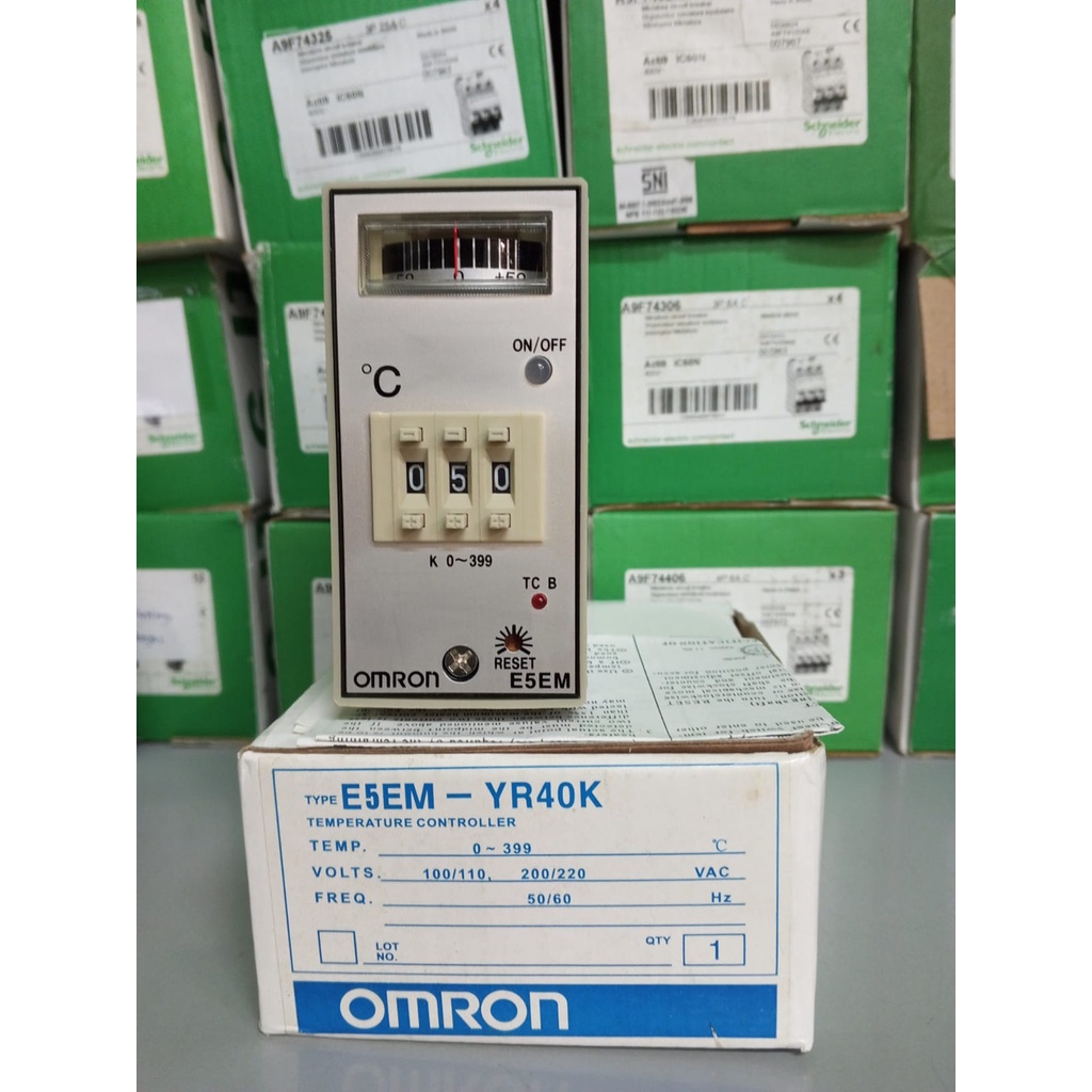 Jual Analog Temperature Control E5EM-YR40K OMRON | Shopee Indonesia