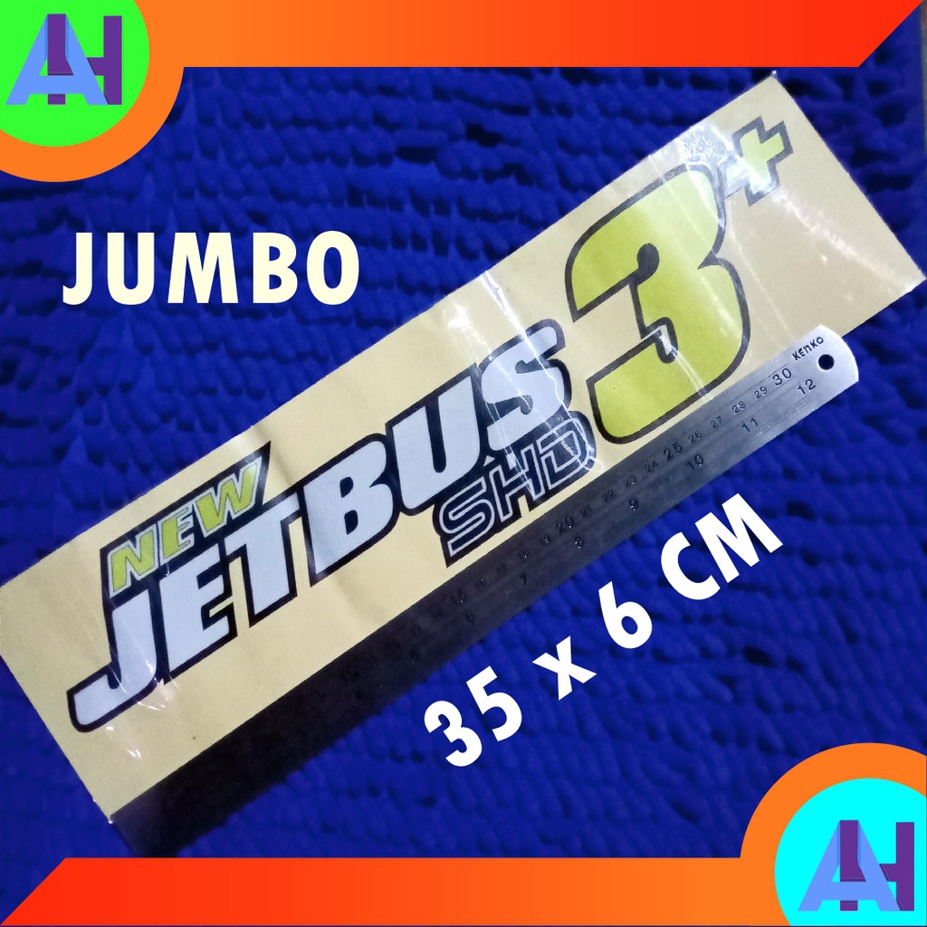 Jual Sticker Mobil Jetbus 3+ Sticker Bis, Sticker Bismania, Jetbus 3 ...