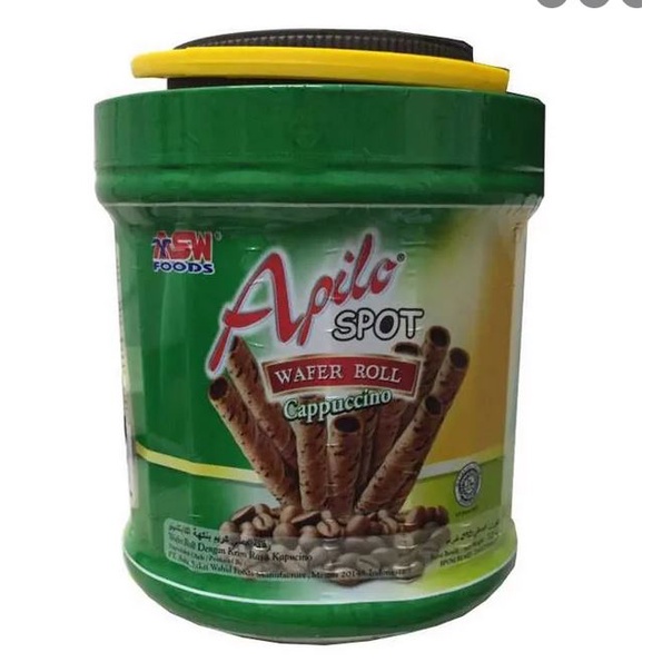 Jual Roti Kaleng Apilo Wafer Stik Cappucino Edisi Lebaran 500 Gram ...