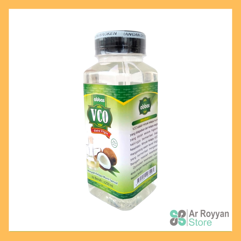Jual VCO Oil 250ml Extra Vigin organic MINYAK KELAPA ASLI kemasan botol ...