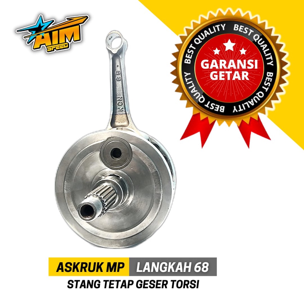 Jual Askruk MP L68 stang Tetap + Geser Torsi Kruk As Megapro Langkah 68 ...