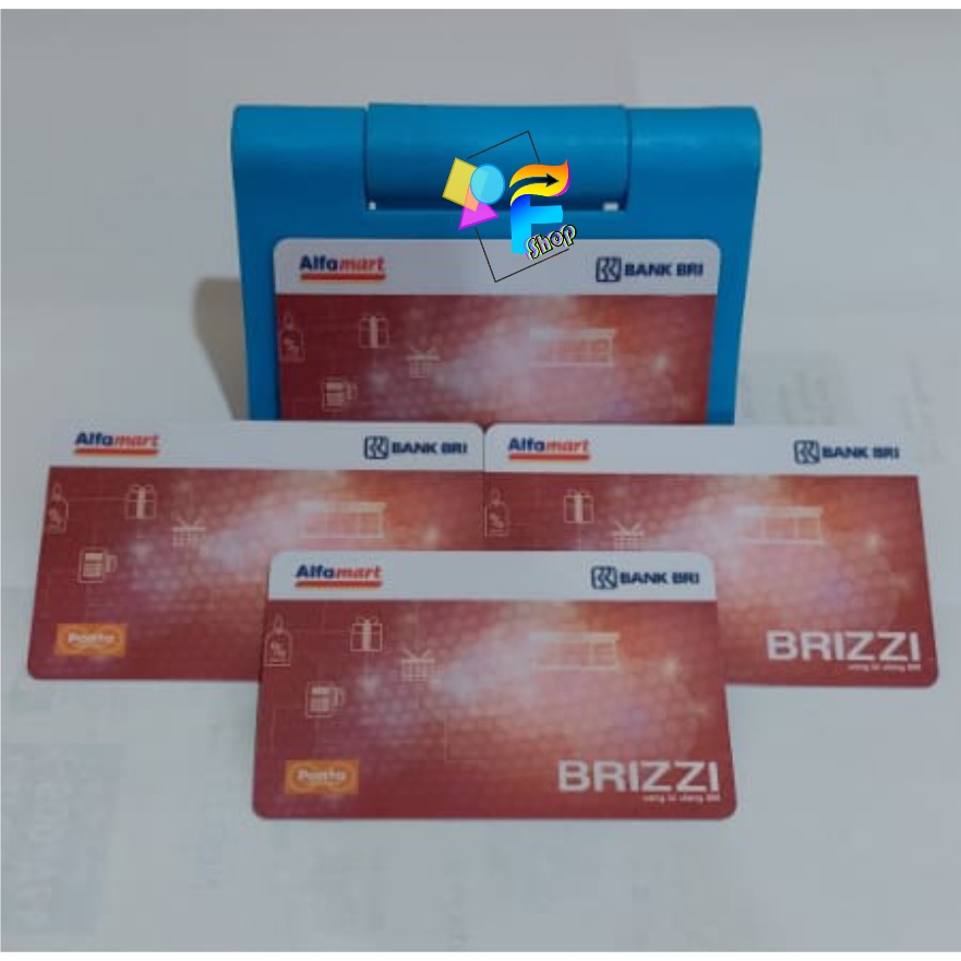 Jual Kartu eMoney eToll BRIZZI BRI Alfamart | Shopee Indonesia