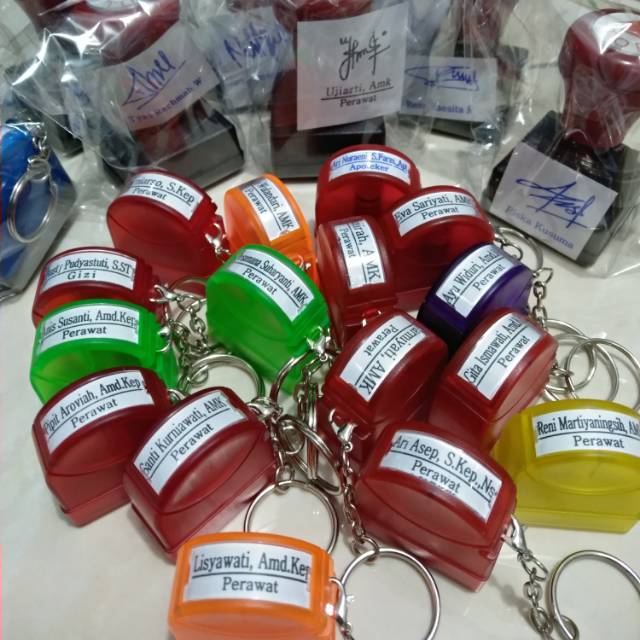 Jual STEMPEL NAMA NIP DOKTER PERAWAT BIDAN | Shopee Indonesia