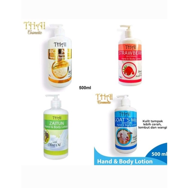 Jual THAI BODY LOTION 500ML | Shopee Indonesia