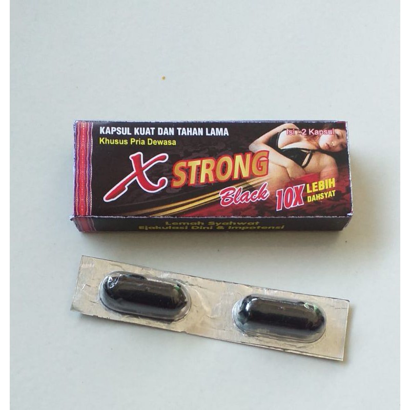 Jual Obat kuat khusus pria dewasa x strong | Shopee Indonesia