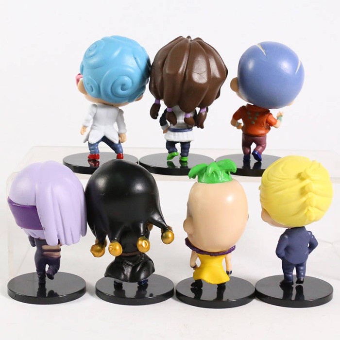 Jual ACTION FIGURE JOJO'S BIZARRE ADVENTURE GOLDEN WIND VILLAIN SET 7 ...