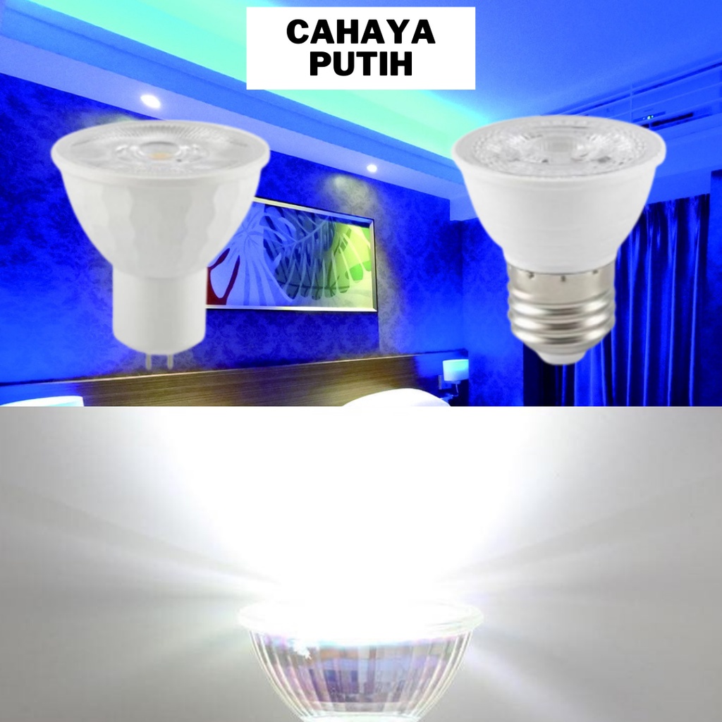 Jual LAMPU SPOTLIGHT HALOGEN e27 putih e27 kuning mr16 pitih mr16 kuning | Shopee Indonesia