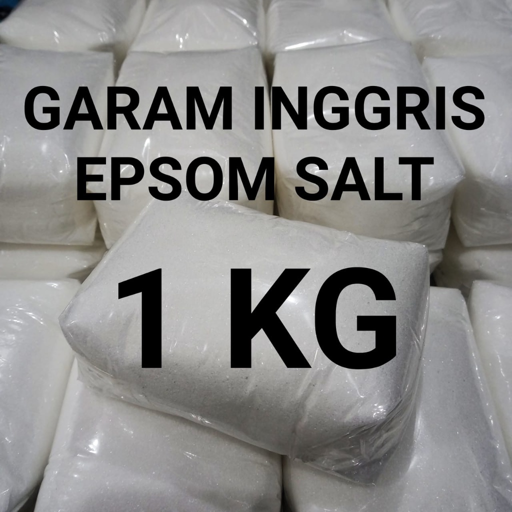 Jual Epsom Salt Garam Inggris Foodgrade | Shopee Indonesia