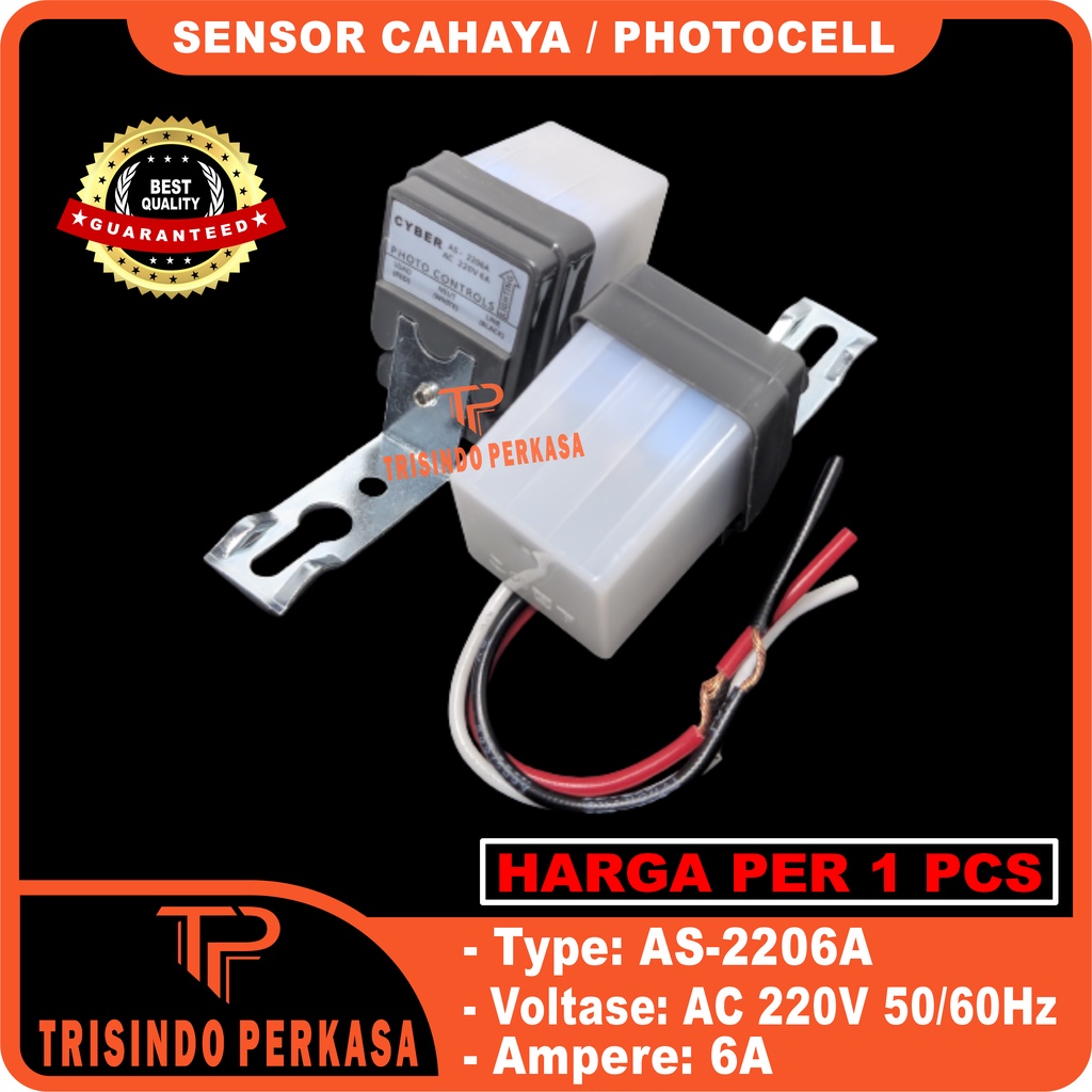 Jual Sensor Cahaya Photo Foto Cell 6A (model Selcon) | Shopee Indonesia