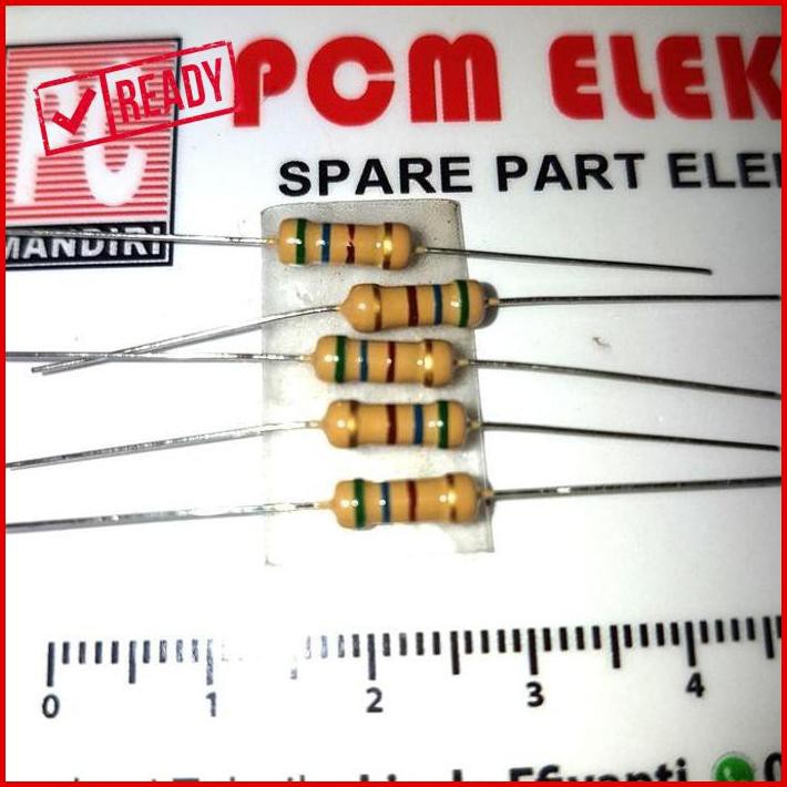 Jual Resistor 0,50 1/2 W 560Ohm 560R Pcmel29 Dijamin | Shopee Indonesia