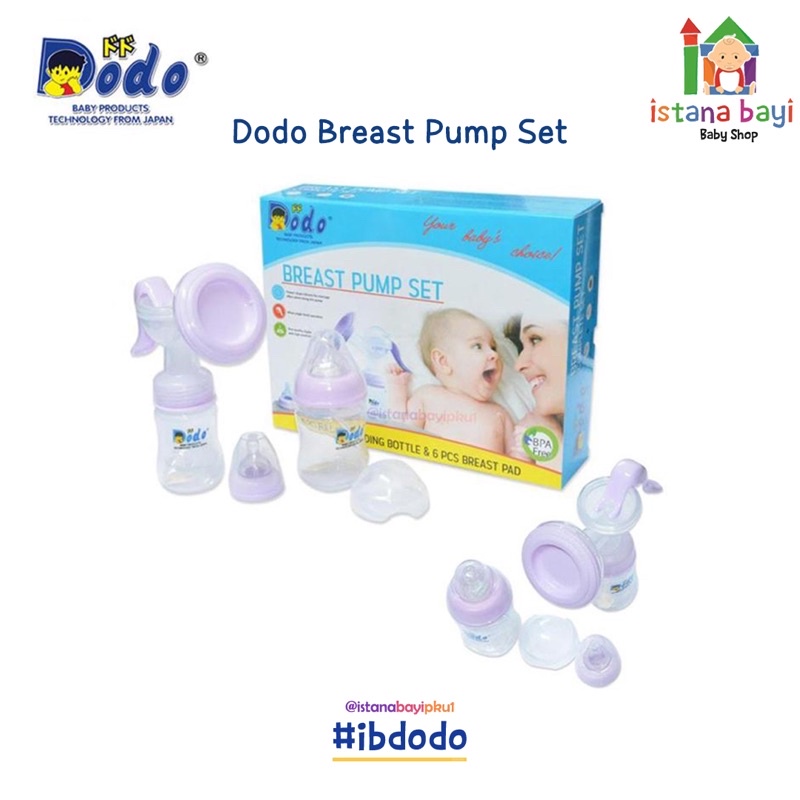 Jual Dodo Breastpump Set / Dodo Pompa asi manual DAC049 | Shopee Indonesia