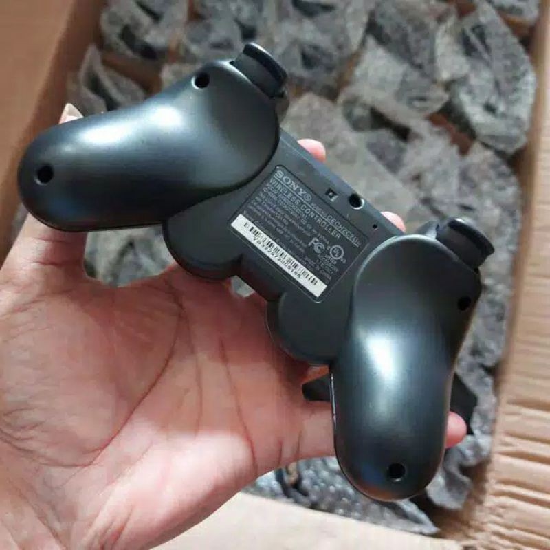 Jual Stik PS3 OP Hitam Wirelles 2 Motor Support Android Merk MASTER ...