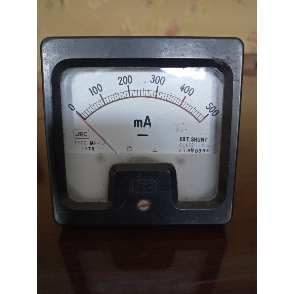 Jual JRC - Mili Ampere Meter 0-500 mA | Shopee Indonesia