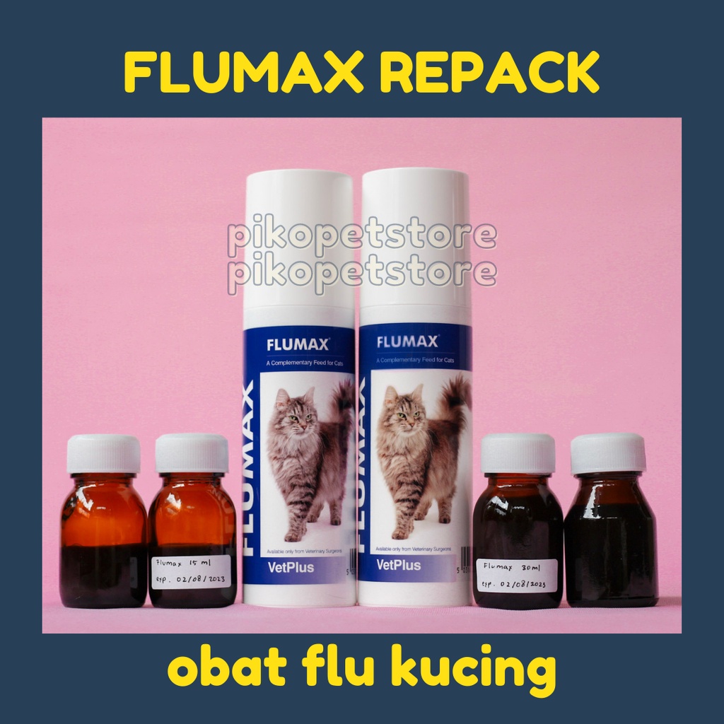 Jual GRATIS PIPET | ECERAN Flumax obat flu kucing REPACK 15 ml 30 ml ...