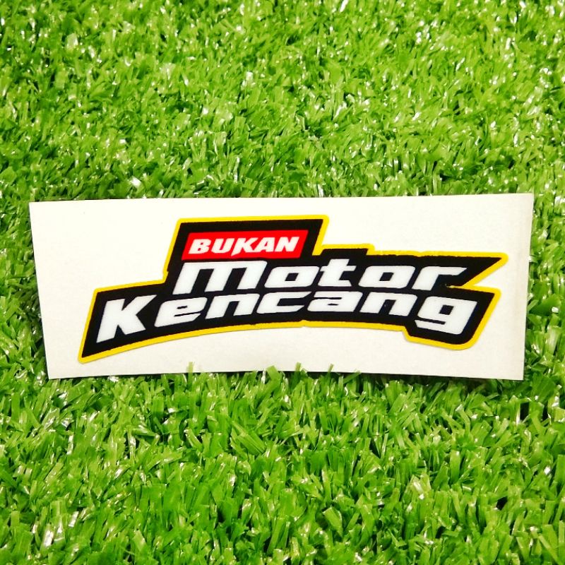 Jual stiker kata2 # sticker bukan motor kencang | Shopee Indonesia