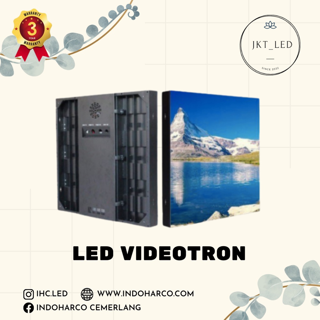 Jual Videotron P2,5 Indoor LED (Box) | Shopee Indonesia
