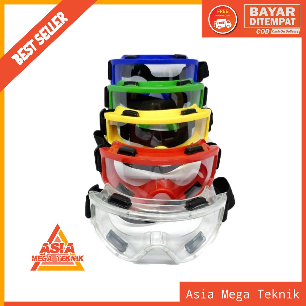 Jual Kacamata Motor Safety Goggle Google Goggles Trail Cross VITATOOL ...