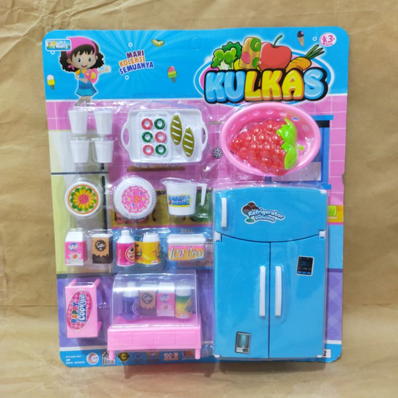 Jual MAINAN KULKAS+BUAH MF 32 | Shopee Indonesia
