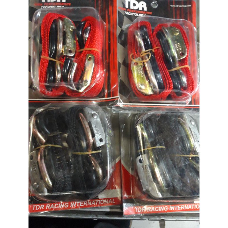 Jual TIE DOWN TDR ORIGINAL STRIP MERAH STRIP HITAM - TIE DOWN TRAIL ...