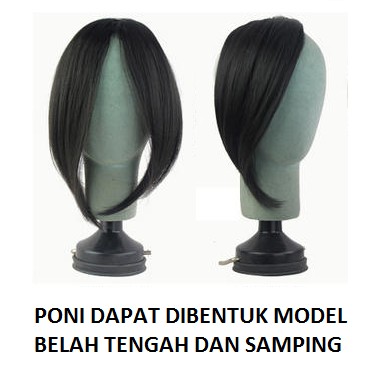 Jual RSW 30CM 36CM PONI CLIP RAMBUT PALSU WANITA BISA BELAH TENGAH DAN ...