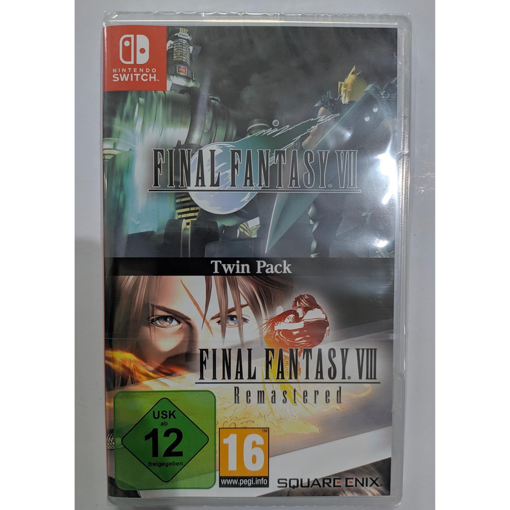 Jual Kaset Switch Final Fantasy VII & Final Fantasy VIII Remastered Twin Pack | Shopee Indonesia
