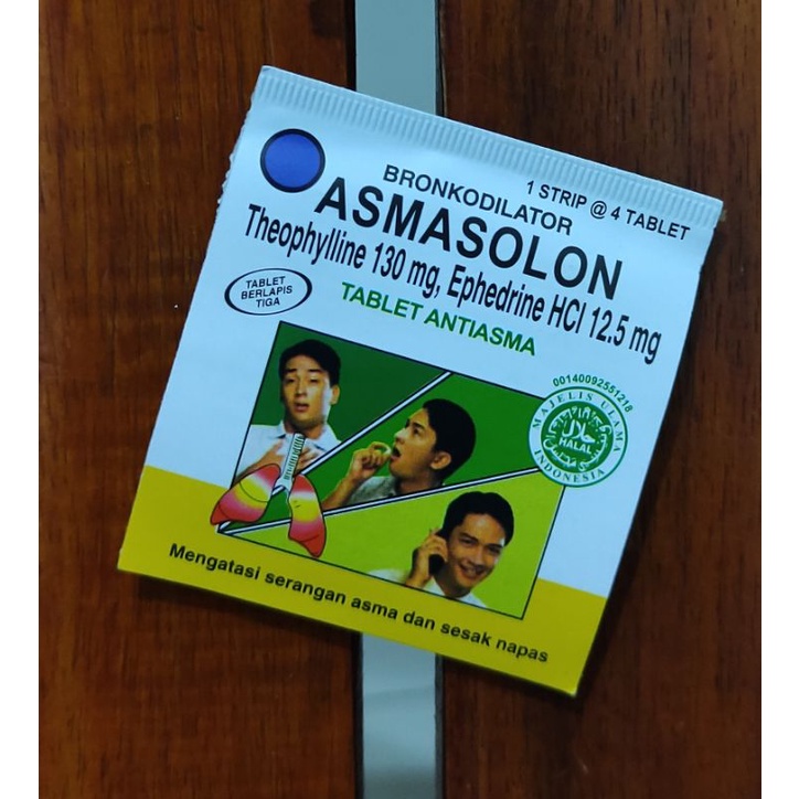 Jual Asmasolon Strip / Obat Asma / Sesak Nafas | Shopee Indonesia