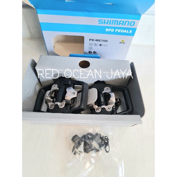 Jual shimano pedal me700 dengan cleat sh51 not ed500 m520 m505 eh500 ...