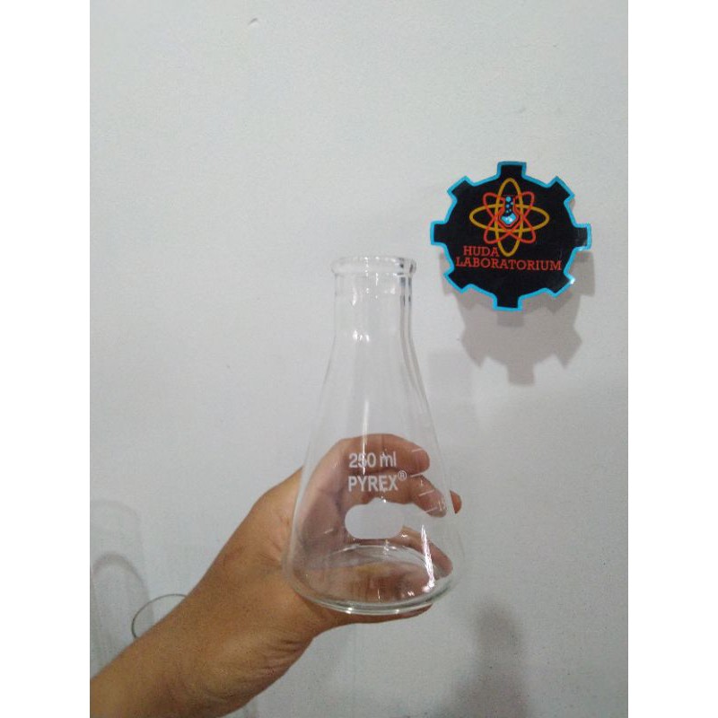 Jual Erlenmeyer 250 ml PYREX | Shopee Indonesia