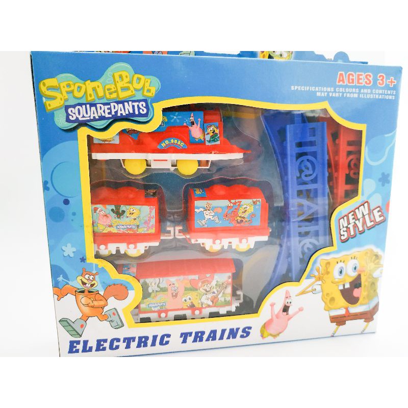 Jual Mainan kereta api karakter Spongebob | Shopee Indonesia