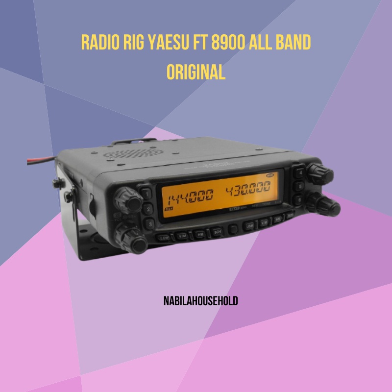 Jual Radio Rig Yaesu Ft 8900 All band | Shopee Indonesia