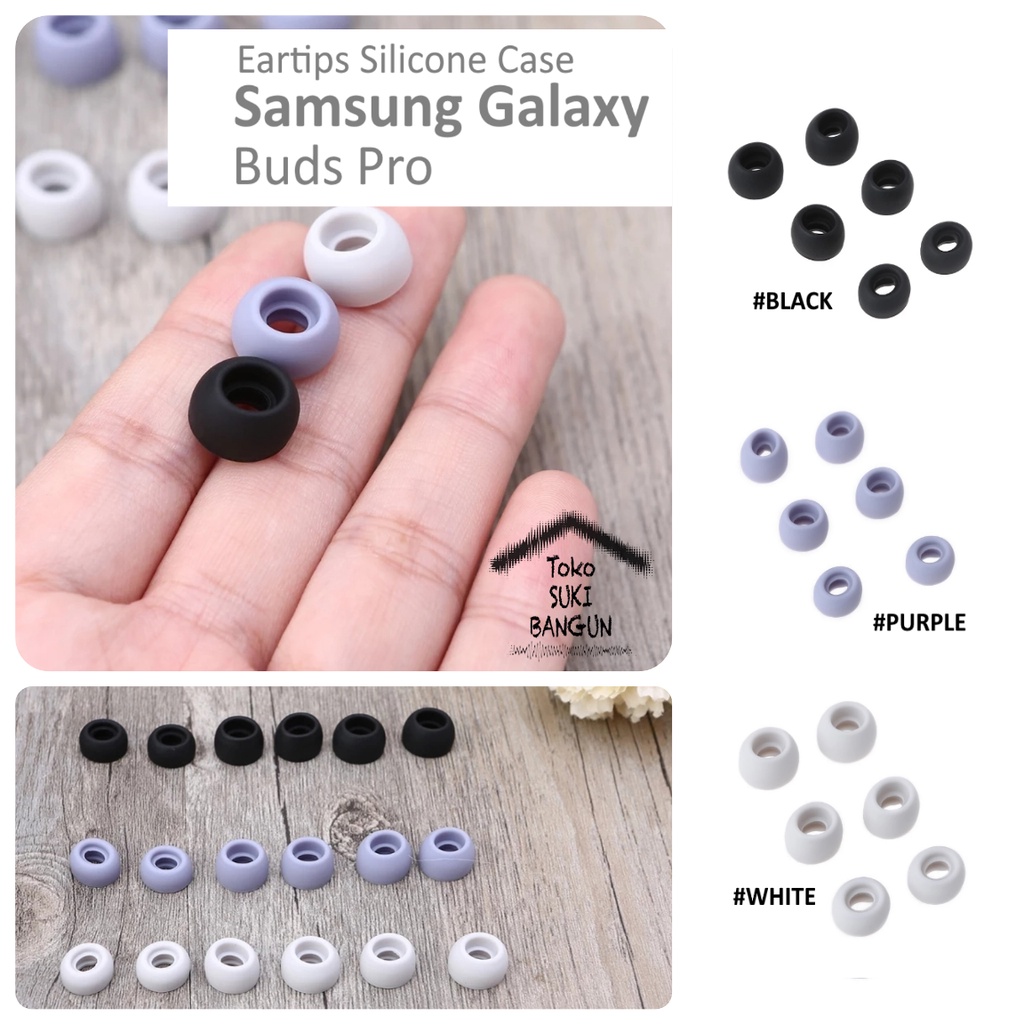 Jual Samsung Galaxy Buds PRO Eartips Earbuds Ear Tip Cover Silicone ...