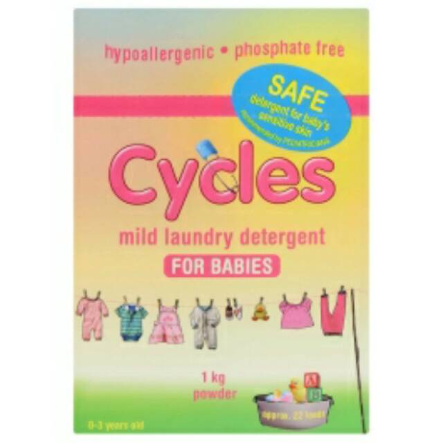 Jual Cycles Mild Laundry Detergent Powder 1000 gr | Shopee Indonesia