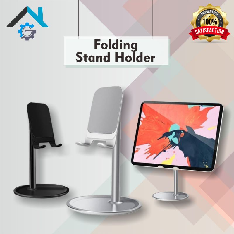 Jual Stand Holder Dudukan HP Folding desktop Liftable Original | Shopee ...