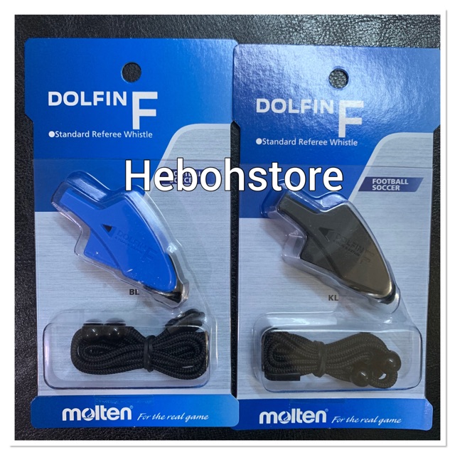 Jual Pluit peluit DOLFIN MOLTEN F FOOTBALL ORIGINAL +TALI | Shopee ...