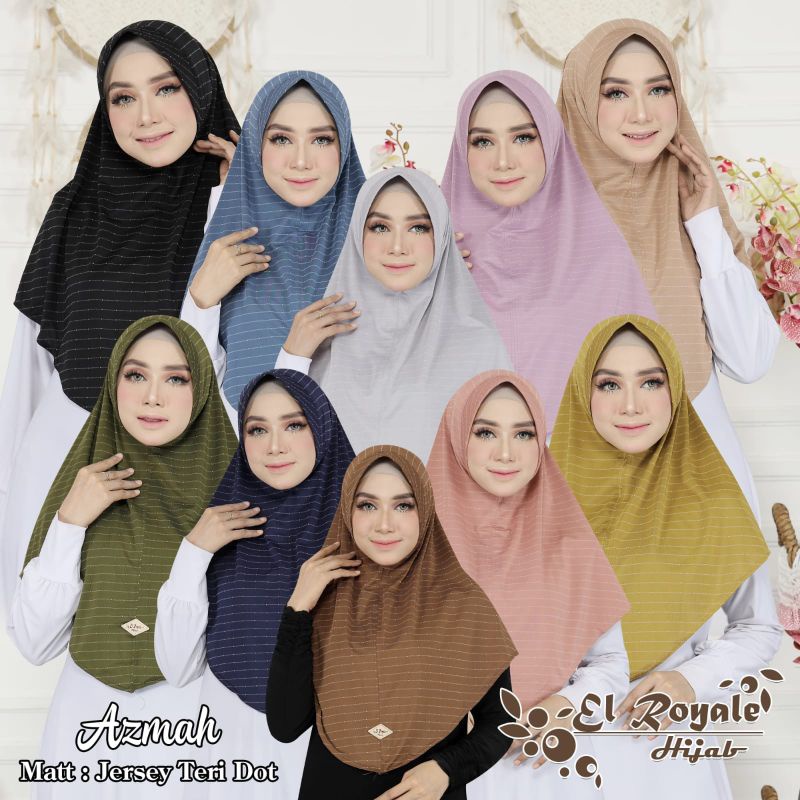 Jual hijab azmah series by elroyale hijab | Shopee Indonesia