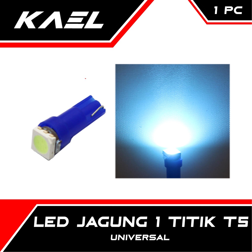 Jual LED Jagung 1 Titik T5 Lampu KM-Kilometer-Speedometer-Speedo Meter ...