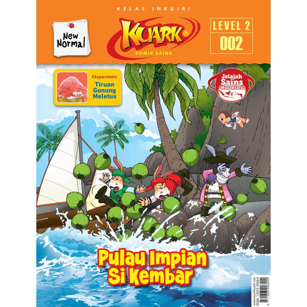 Jual KUARK Komik Sains Level II Nomor 002 Tahun XVII (New Normal) | Shopee Indonesia